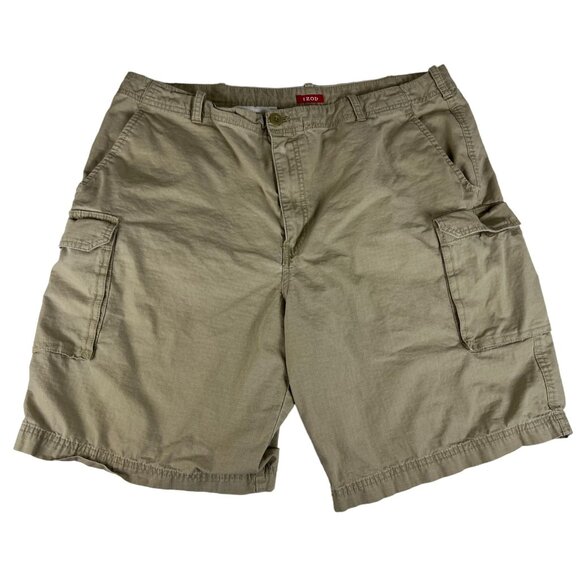 Izod | Shorts | Izod Inseam Ripstop Cargo Shorts Mens 40 Beige Pockets ...